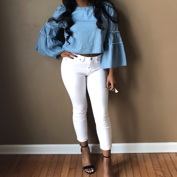 Tops | Flared Crop Top | Poshmark